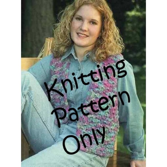 Fiber Trends | Art | New Fiber Trends Debbie Radtke 454 Artisans Vest ...